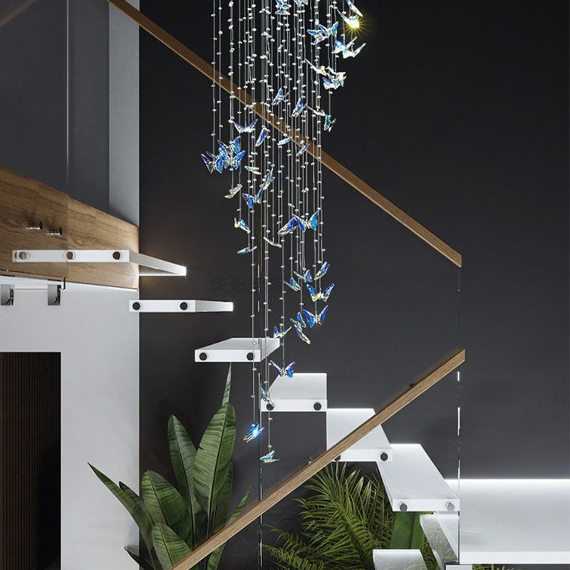 Butterfly Shape Crystal Chandelier - Ceiling Light – SILJOY LIGHTING