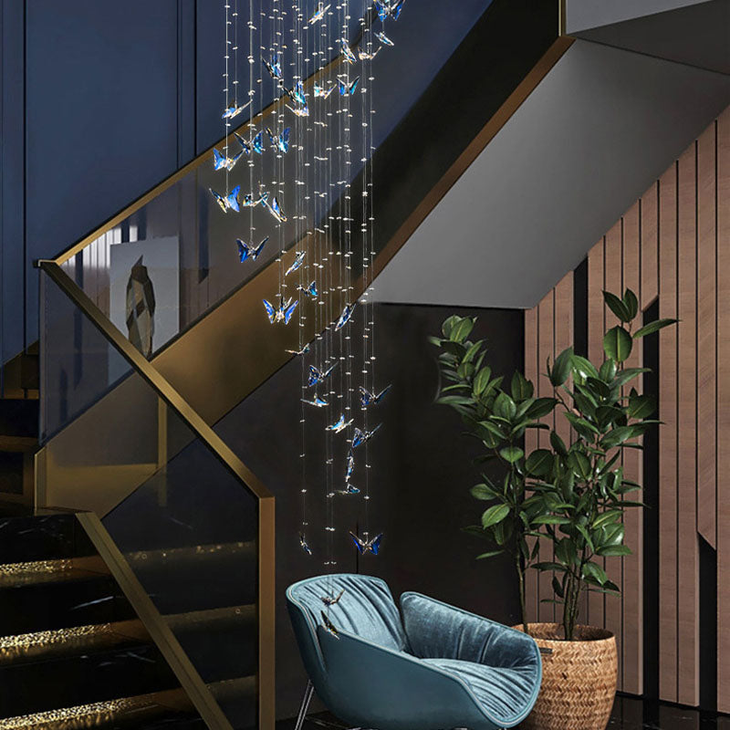 Butterfly Shape Crystal Chandelier - Ceiling Light – SILJOY LIGHTING