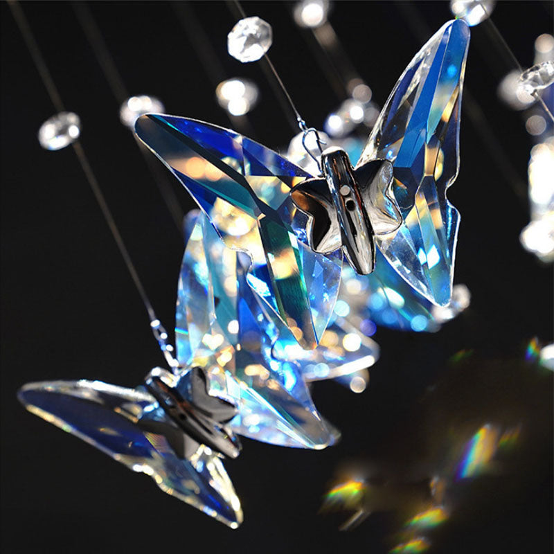 Butterfly Shape Crystal Chandelier - Ceiling Light – SILJOY LIGHTING
